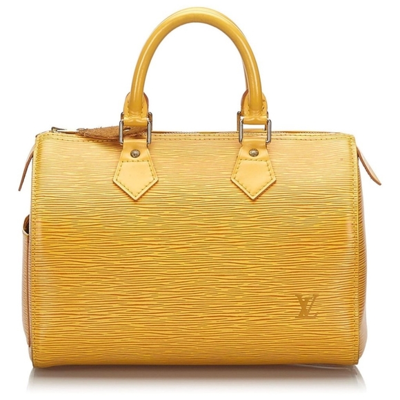Louis Vuitton | Bags | Louis Vuitton Yellow Speedy Bag | Poshmark